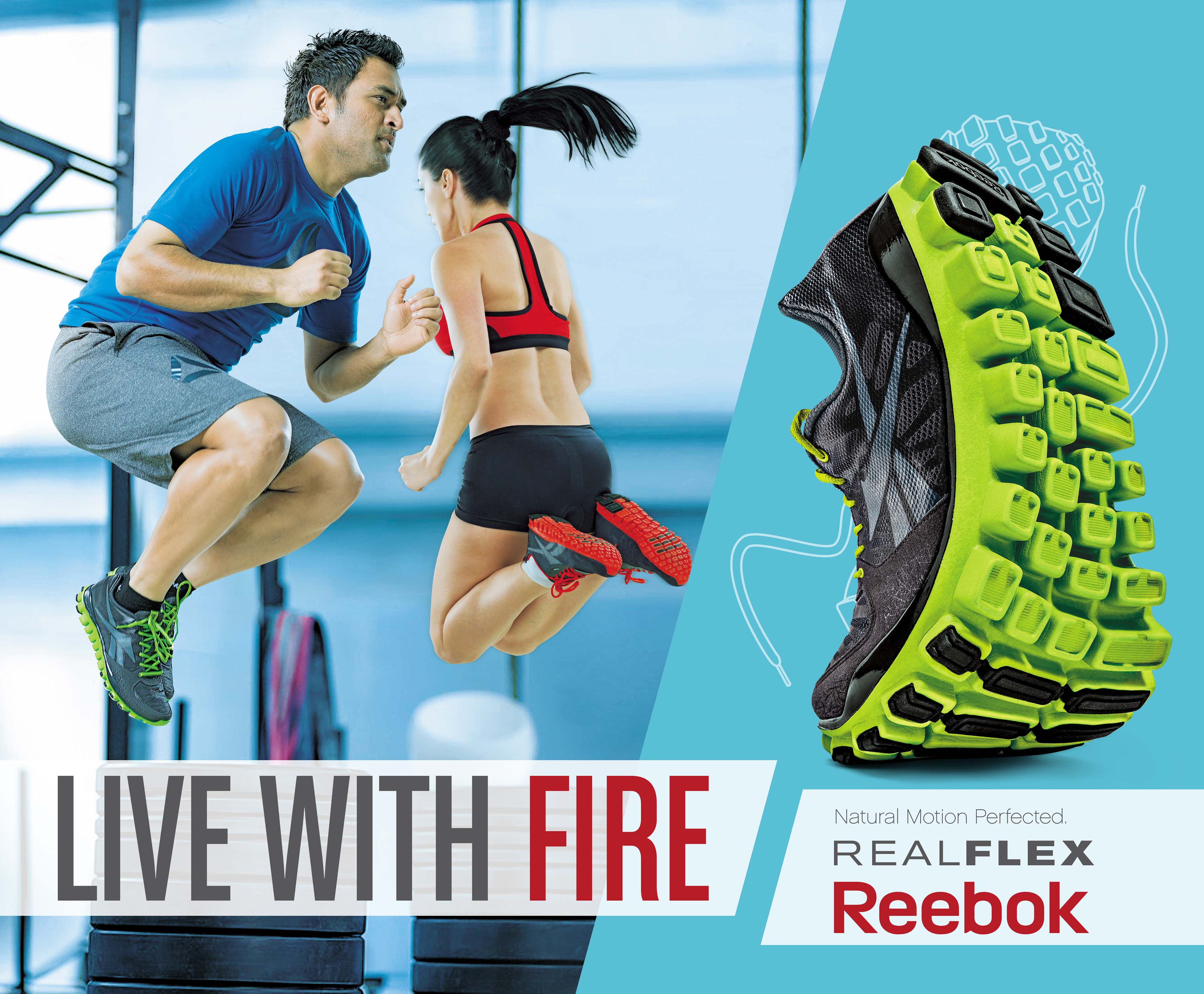 REEBOK LAUNCHES INSPIRATIONAL “LIVE WITH FIRE” CAMPAIGN - Core Sector ...
