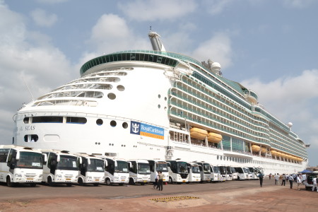 Goa welcomes one of the World’s biggest Cruise liner - Core Sector ...