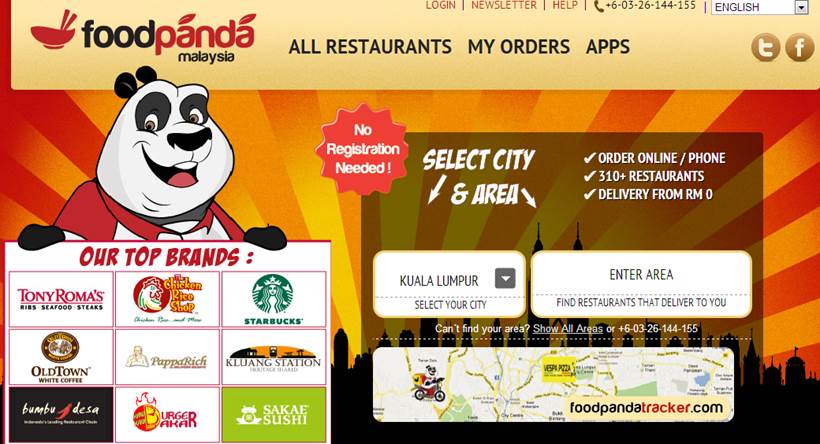 foodpanda ties up with Starbucks, KFC and Subway - Core Sector Communique