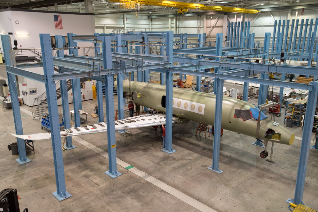 Cessna Citation Latitude Fuselage Undergoes Wing Mate - Core Sector ...