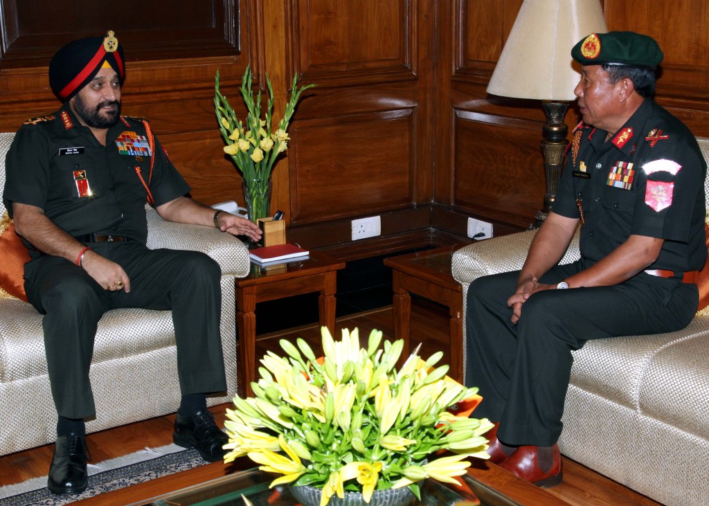 MAJOR GENERAL BATOO TSHERING, CHIEF OPERATION OFFICER ROYAL BHUTAN ARMY ...