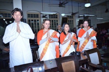 Sanskrit is today reduced to “Satya Meva Jayate” which we ourselves do ...