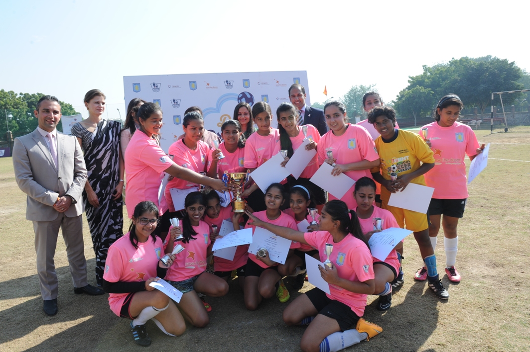 CEQUIN jointly with Sanskriti School organized Delhi Dreams: Girls Football Tournament