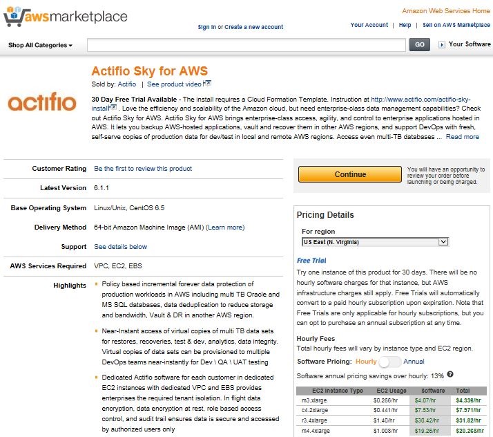 Actifio to Deliver Access, Agility, and Control over Data with AWS ...