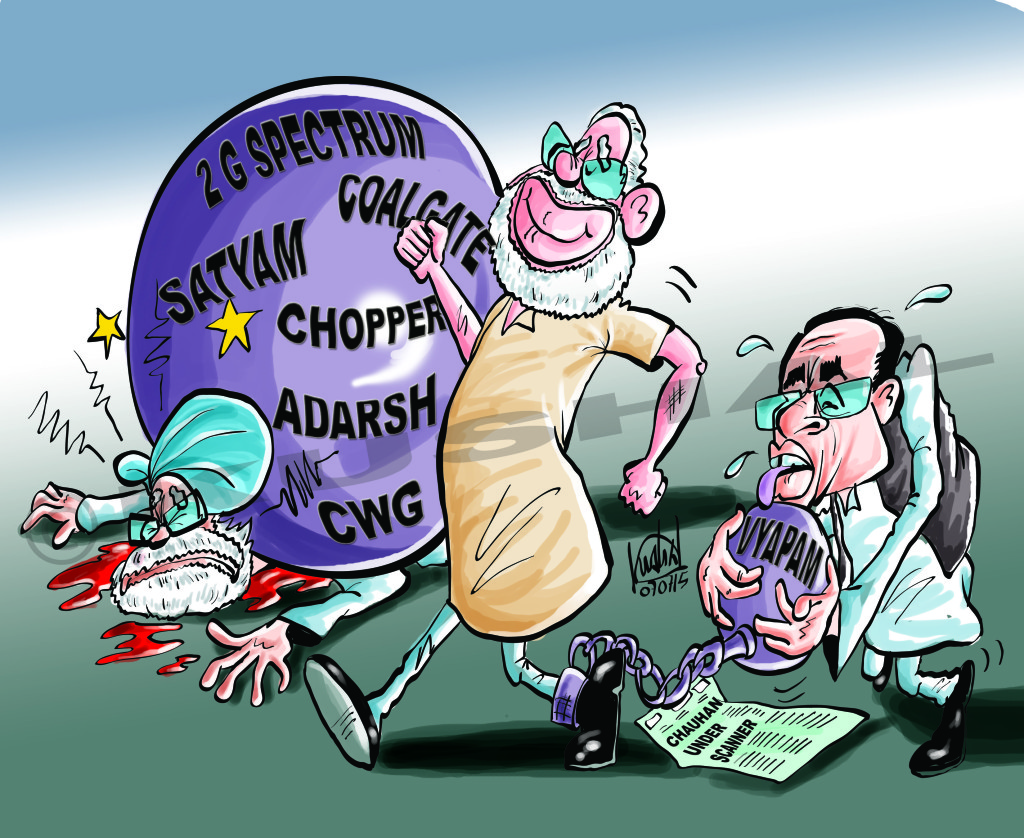 Where has the Laughter gone? Cartoons by Kushal Bhattacharya