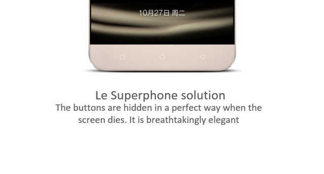Letv leads the metal unibody cell phone trend - Core Sector Communique