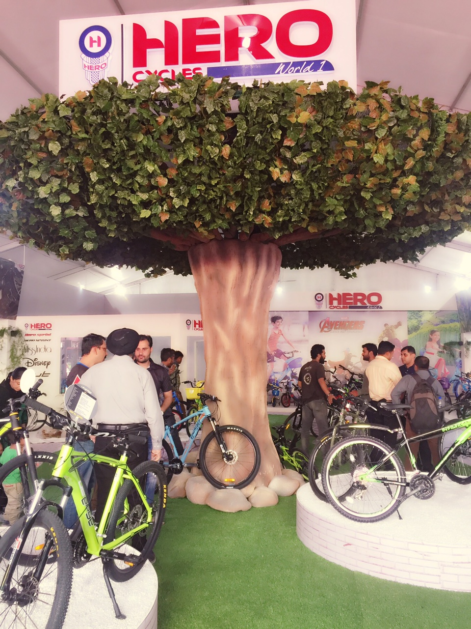 Hero Cycles Showcases the latest in Bicycle Technology and a host of ...