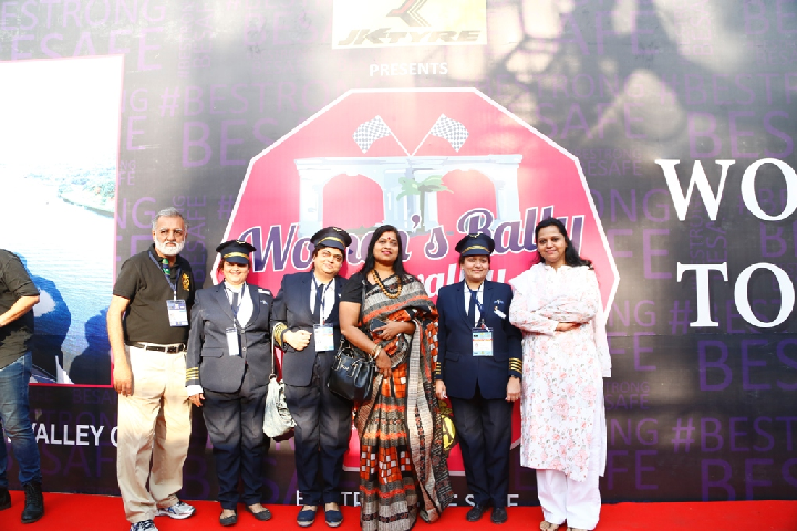 FEMALE MOTORISTS SPREAD THE MESSAGE OF WOMEN SAFETY AT “WOMEN’S RALLY ...