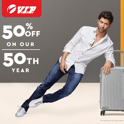 VIP Industries launches 50 – 50 campaign - Core Sector Communique