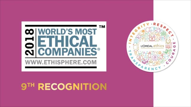 L’Oréal named as one of the World’s Most Ethical Companies by the ...